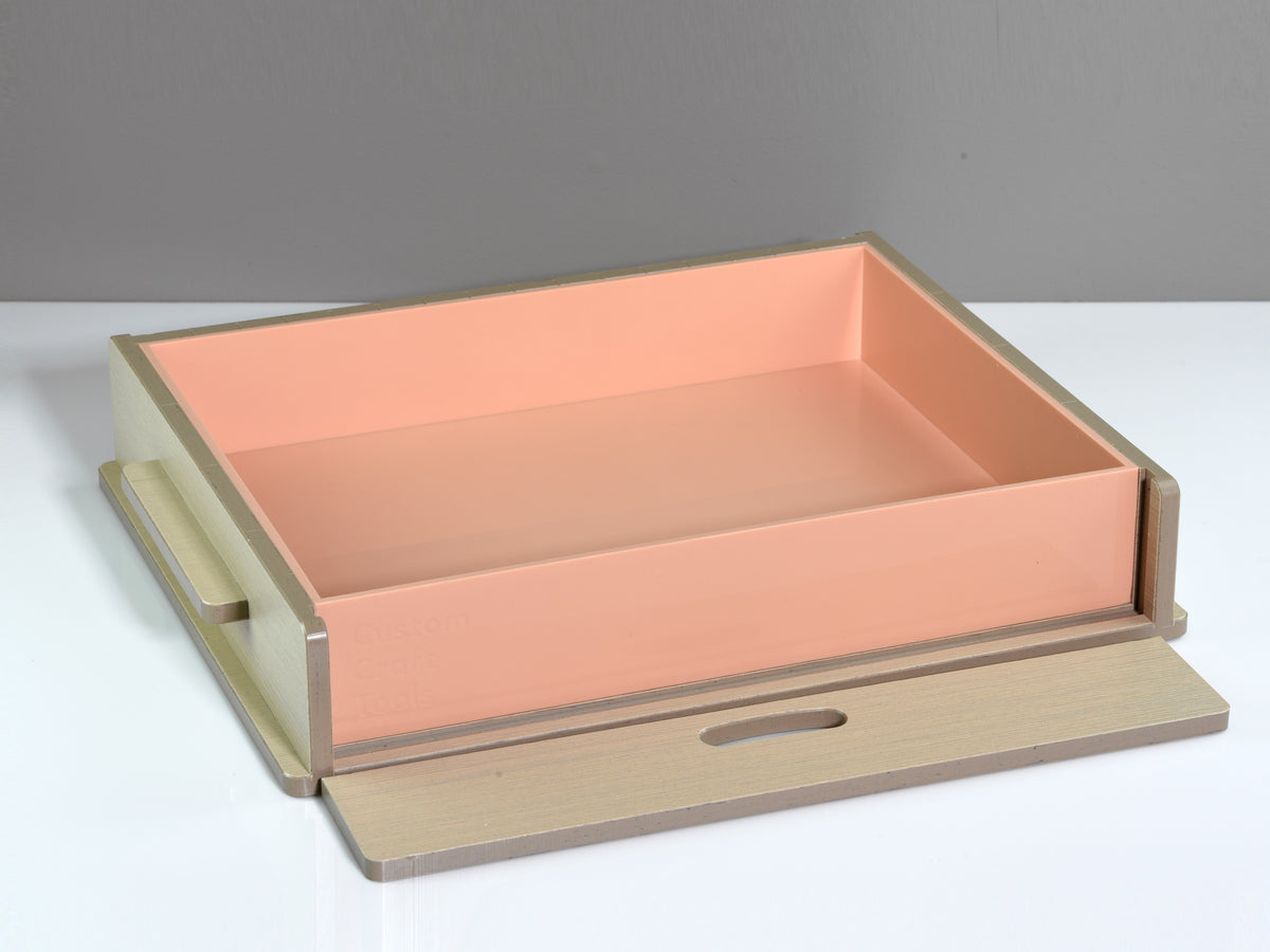 "Argo" - professional soap making mold with silicone liner ...